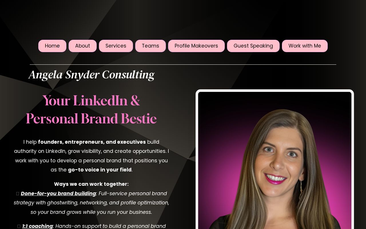 Angela Snyder Consulting